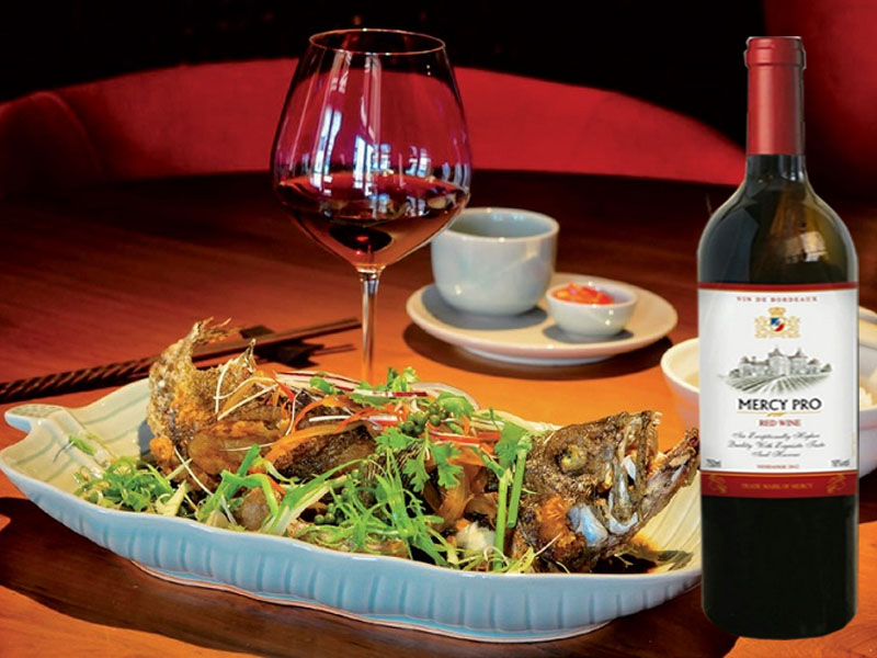 Rượu vang pháp mercy pro red wine - Rượu vang giá rẻ nhập khẩu chính hãng